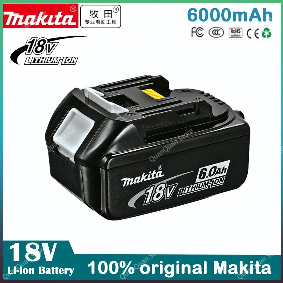 Original-Makita-18V-6-0Ah-rechargeable-lithium-ion-battery-BL1830 ...