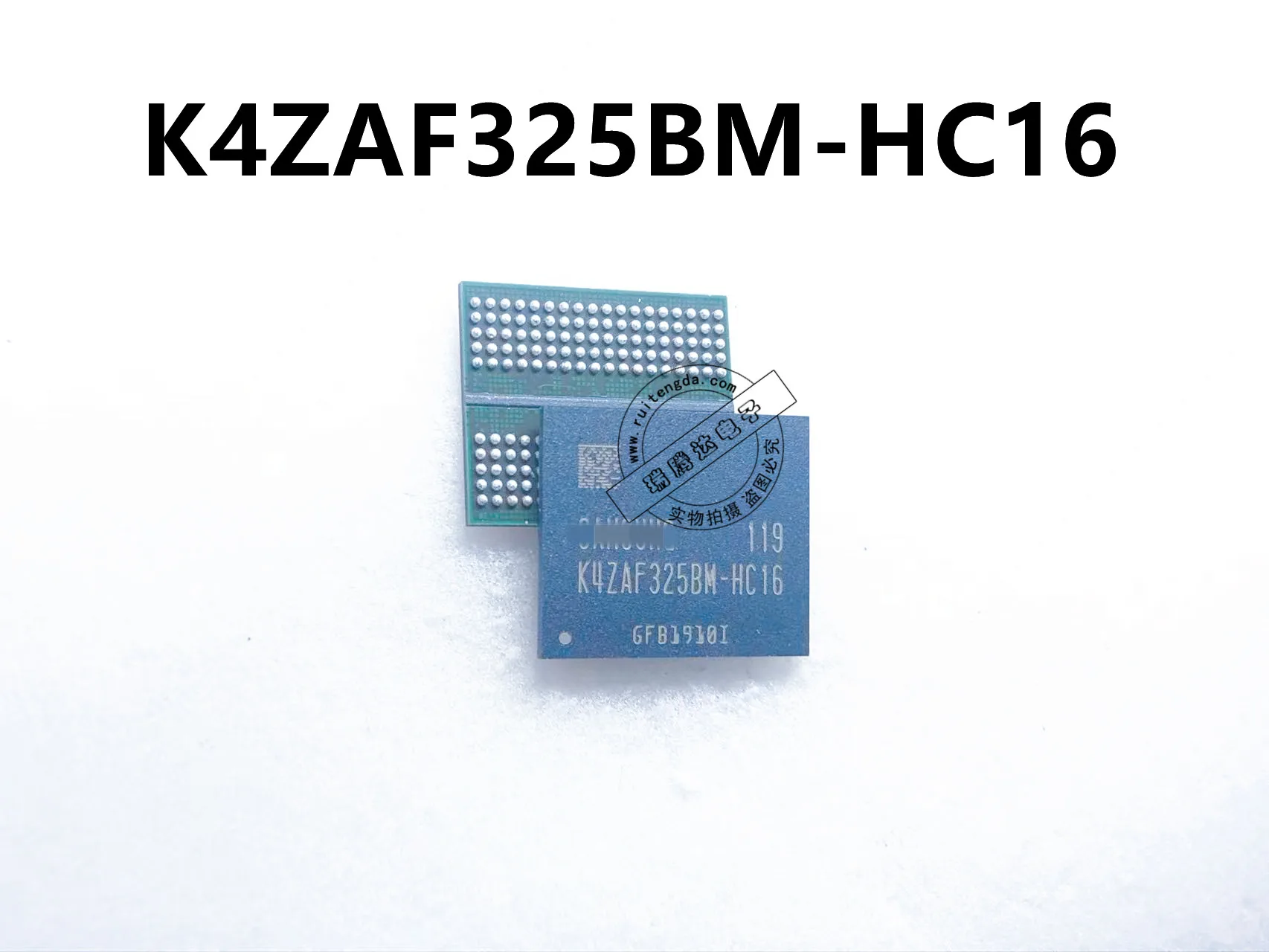 2-10-PCS-LOT-K4ZAF325BM-HC16-K4ZAF325BM-BGA-Gddr6-memory-particles-100 ...