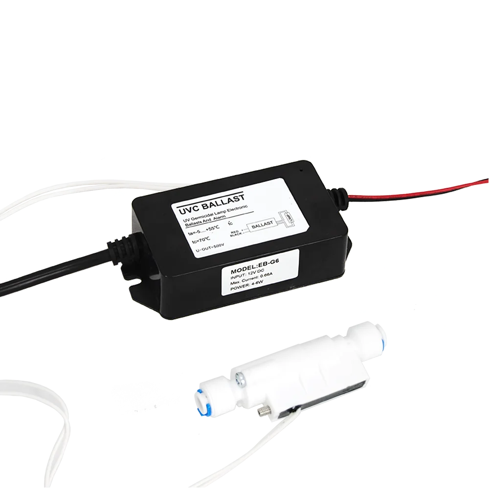 12V Flow Switch UV Filter Adaptor 4W to 6W EB-GYS06-12T - AliExpress 6