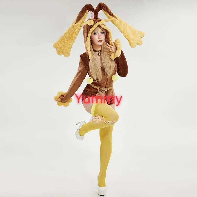 Lopunny Cosplay Costume Halloween Christmas Anime Party Game Comic Con