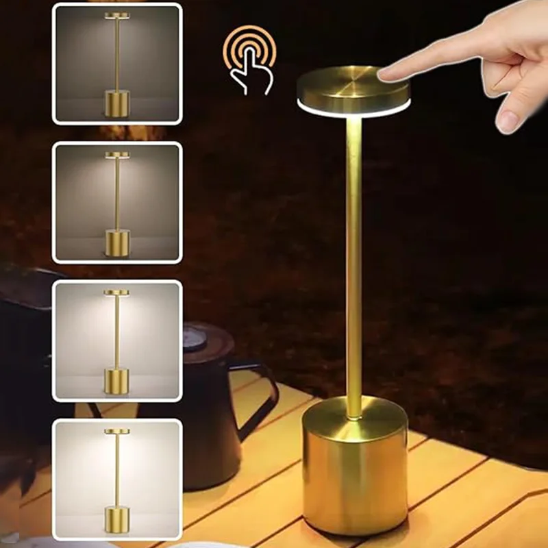 Toque-Sensor-Escurecimento-Candeeiro-de-Mesa-USB-Recarreg-vel-Luz ...