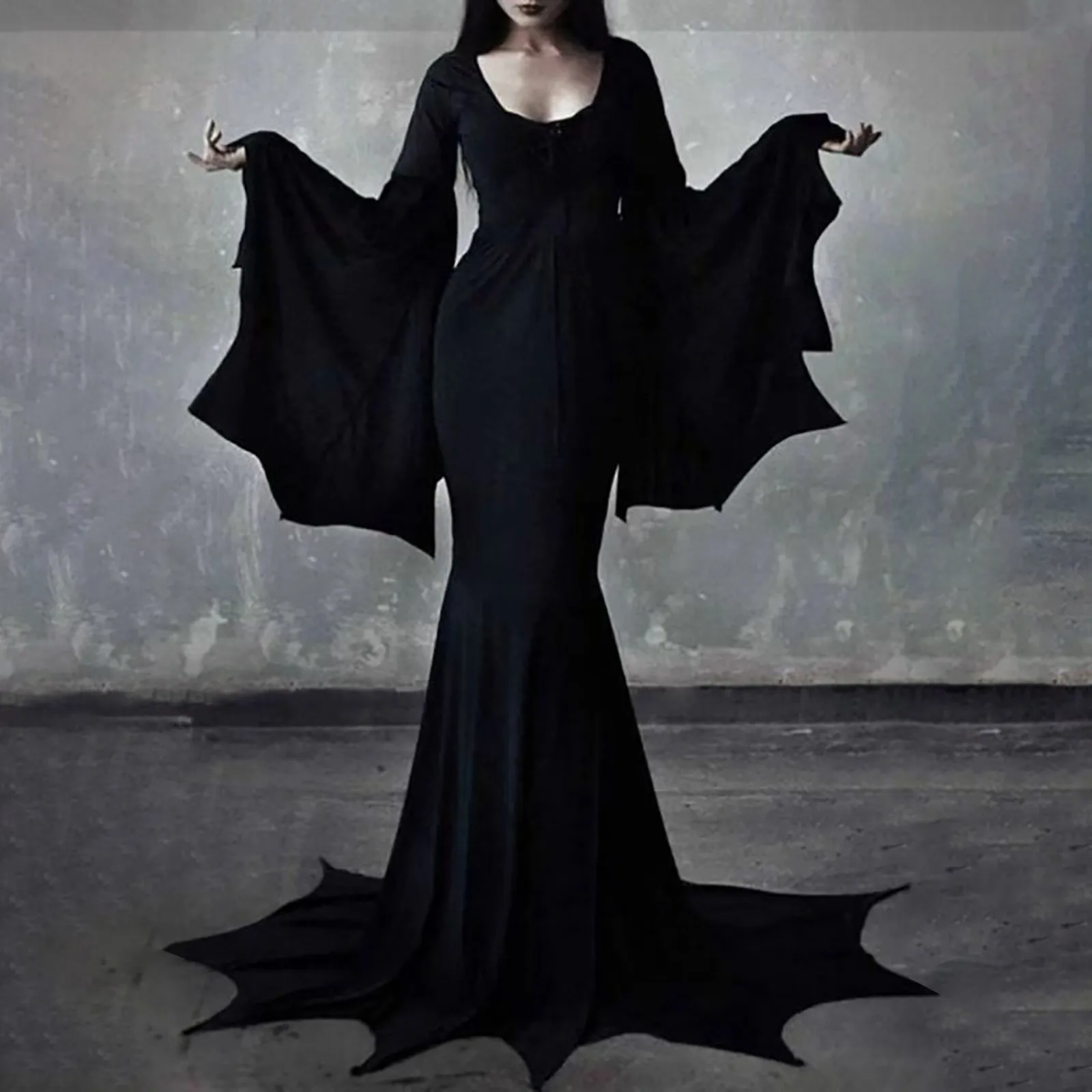 Vestido-de-Morcego-Vampiro-para-Mulheres-Cosplay-Adulto-Macac-o-Roupa ...
