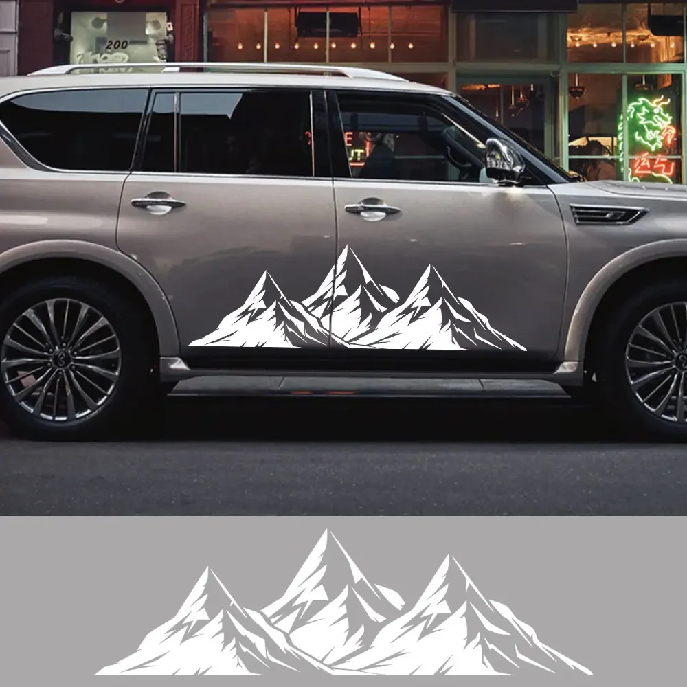 Car-Stickers-Auto-Body-Side-Mountain-Decor-Decal-For-Audi-BMW-Mercedes ...