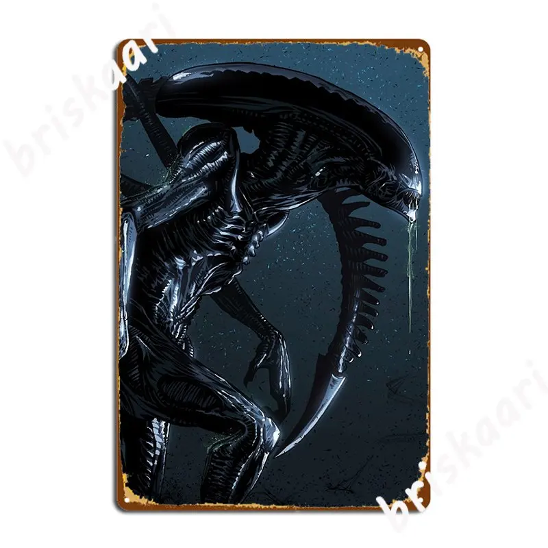 Xenomorph-Alien-Metal-Plaque-Poster-Mural-Painting-Club-Home-Printing ...