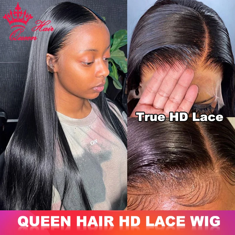 Invisible Hd Lace Frontal Wig 13x4 Lace Front Wig Human Hair Bone ...