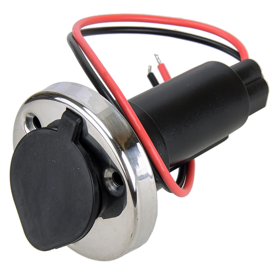 12V Anchor Stern Navigation Light Plug-in Pole Base Socket Deck Mount ...