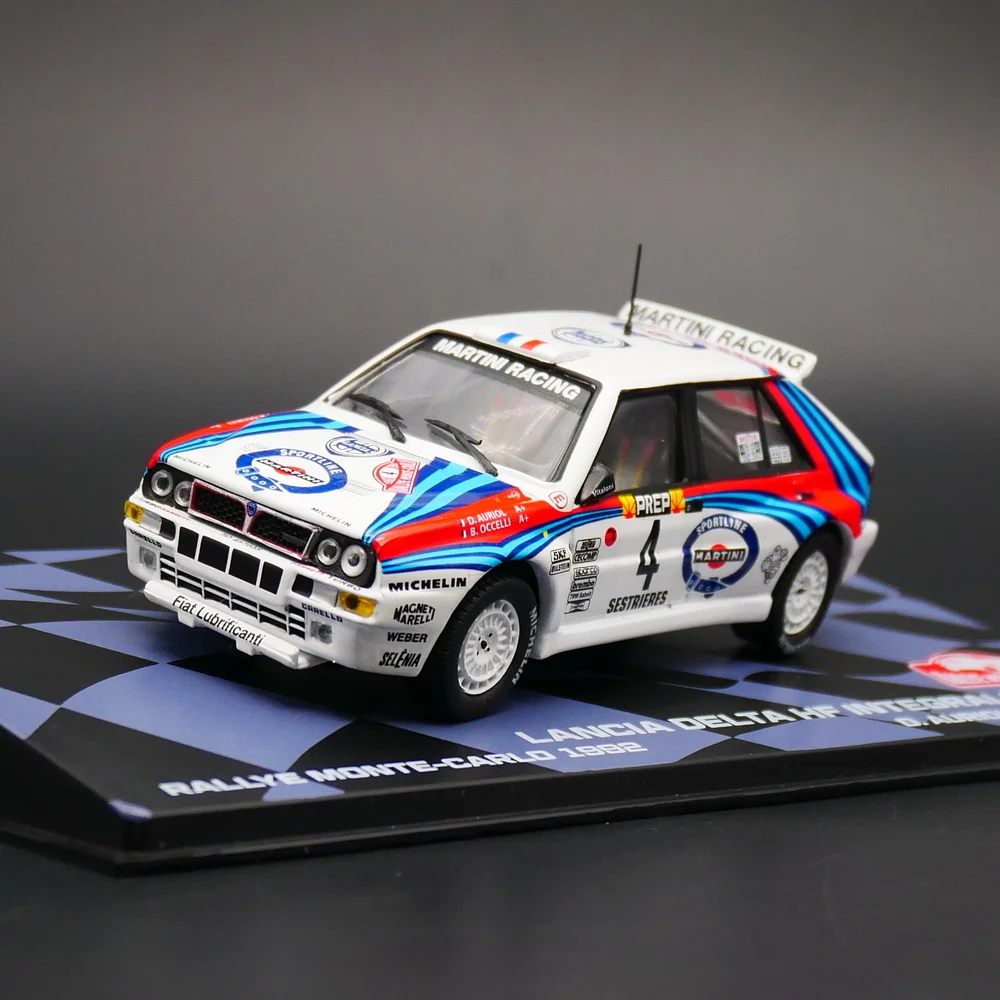 Ixo 1:43 Lancia Delta HF Integrale EVO WRC 1992 Diecast Car Metal Toy ...