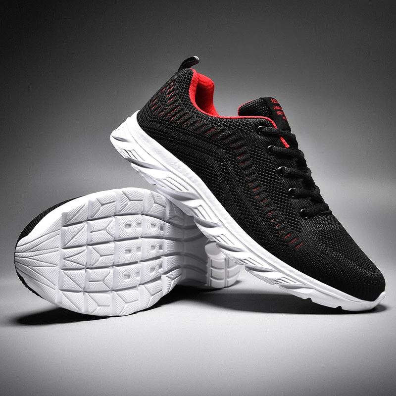 Breathable Men's Running Shoes Lightweight Men Sneakers Anti-slip ...