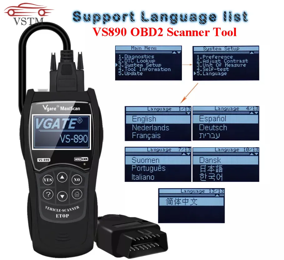 OBD2-Scanner-Maxiscan-Vgate-VS890-Fault-Code-Reader-Auto-Diagnostic ...