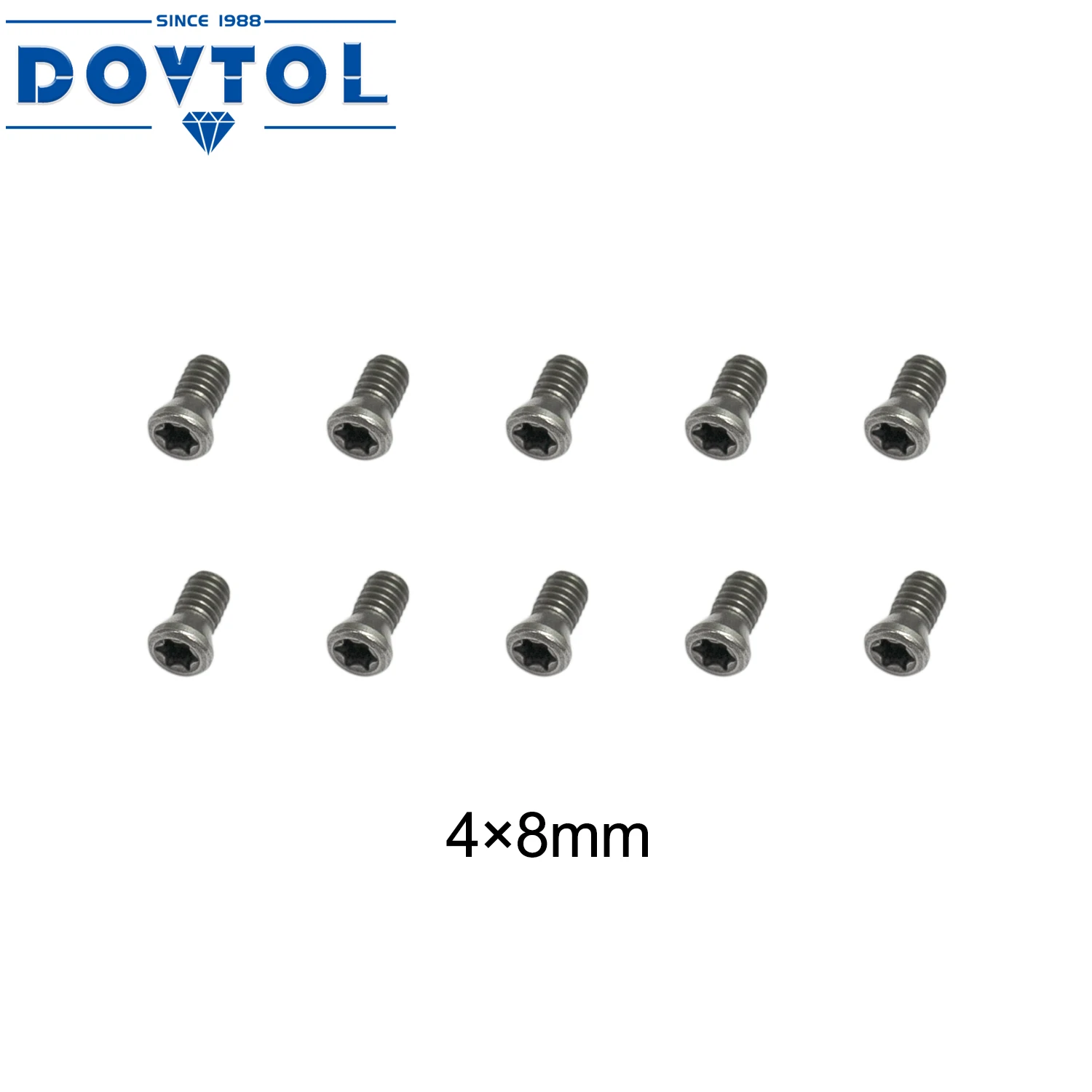 M4x8 Screws Bolts 10pcs For Woodworking Replacement Carbide Inserts on ...