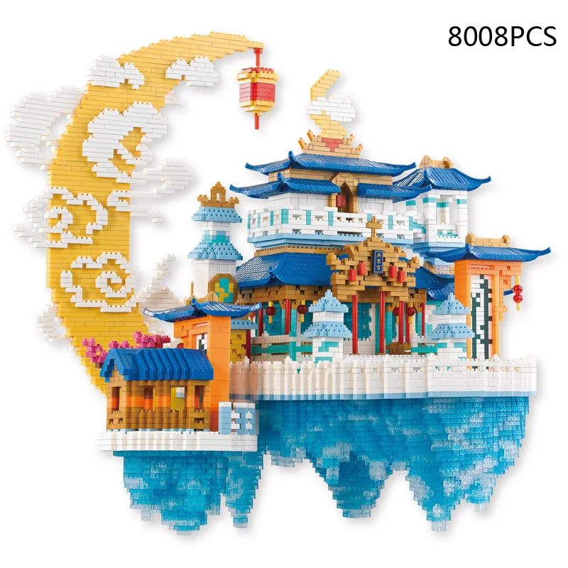 Chinese Moon Palace Micro Diamond Block China Mythology Wonderland ...