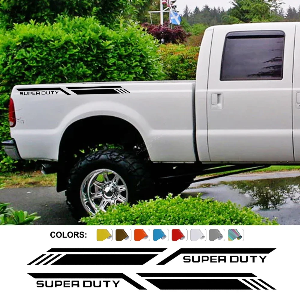 Pickup Bed Side Sticker per Ford Superduty Super Duty F250 F350 Car ...