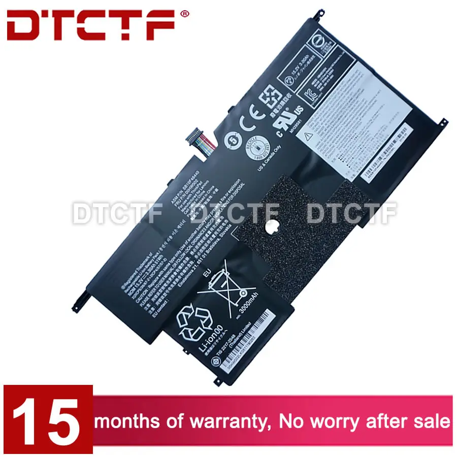 DTCTF-15-2V-50wh-3295mAh-Model-00HW003-00HW002-SB10F46441-SB10F46440 ...