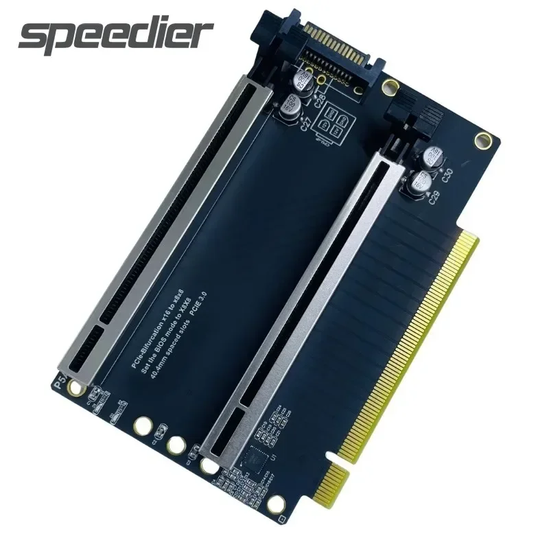 PCIe-Bifurcation-X16-to-X8X8-Expansion-Card-PCI-Express-3-0-x16-Gen3 ...