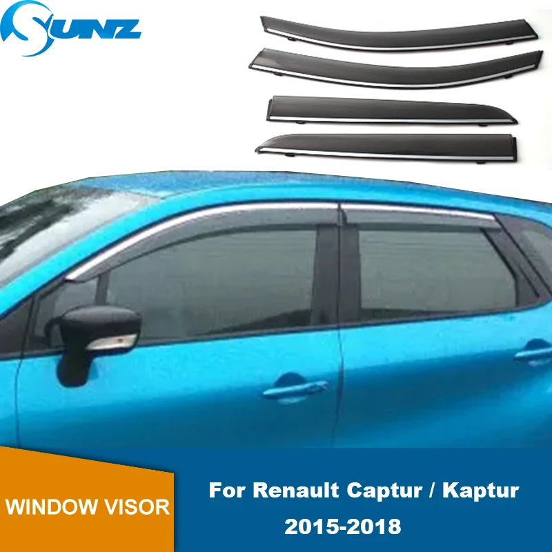 Side Window Visor For Renault Captur / Kaptur 2015 2016 2017 2018 Car ...