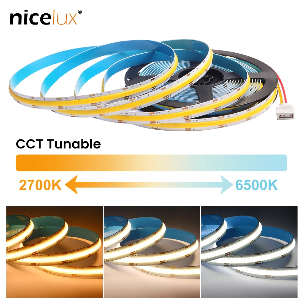 Flexible Led Strip Cct | Cct White Led Strip | Led Strip Cct 10mm | Led ...