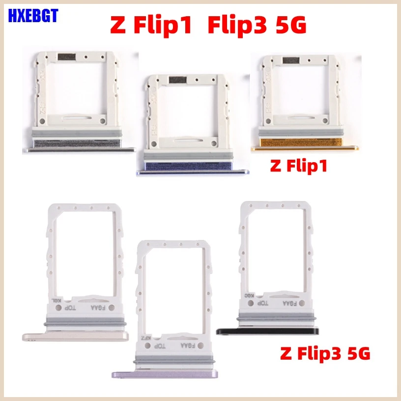 Flip3 Flip1 SIM Card Tray For Samsung Galaxy Z Flip 3 5G SIM Tray Card ...
