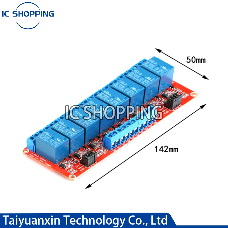 1 2 4 8 Channel 5V 12V Relay Module Board Shield with Optocoupler ...