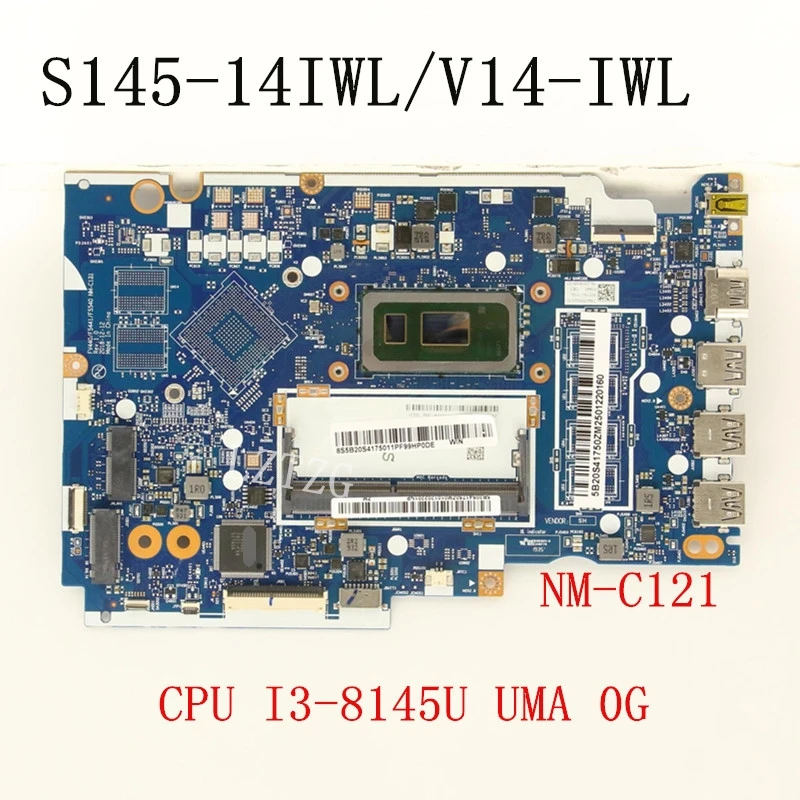 Used For Lenovo Ideapad S145-14IWL/V14-IWL Laptop Motherboard mainboard ...