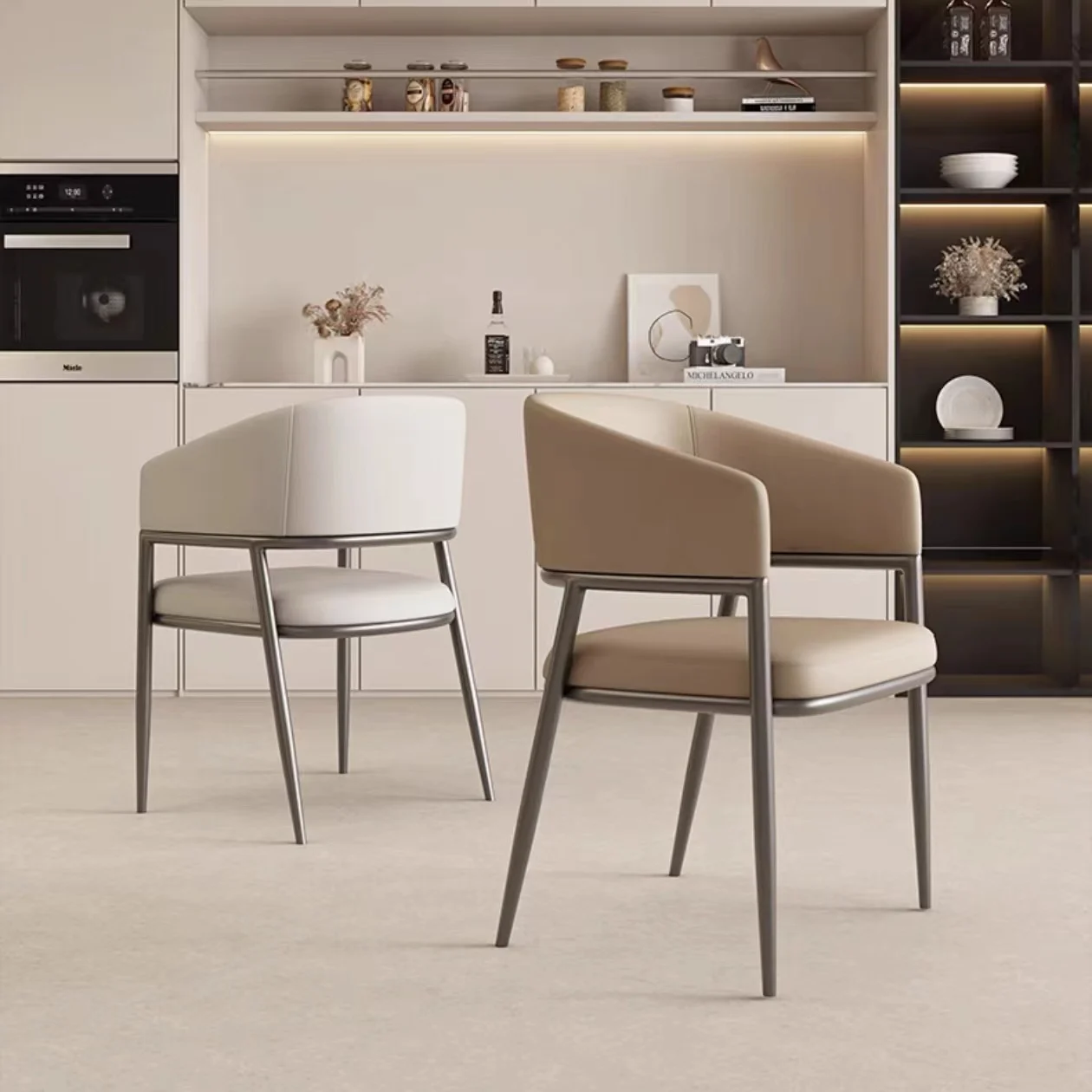 Home-Dining-Chair-Leisure-Negotiation-Book-Table-And-Chair-Modern ...