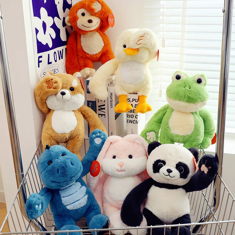 35cm-Cute-Hide-Seek-Dinosaur-Bunny-Plush-Toy-Soft-Stuffed-Animals-Plush ...