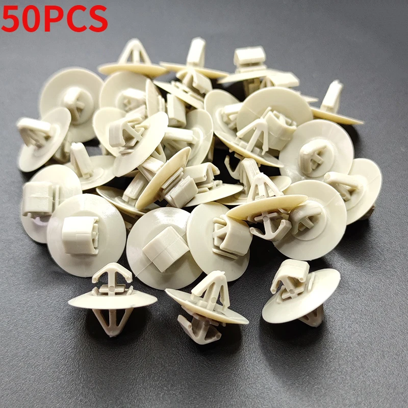 50Pcs-Car-Clip-Side-Moulding-Lower-Protection-Door-Trim-Fastener-For ...