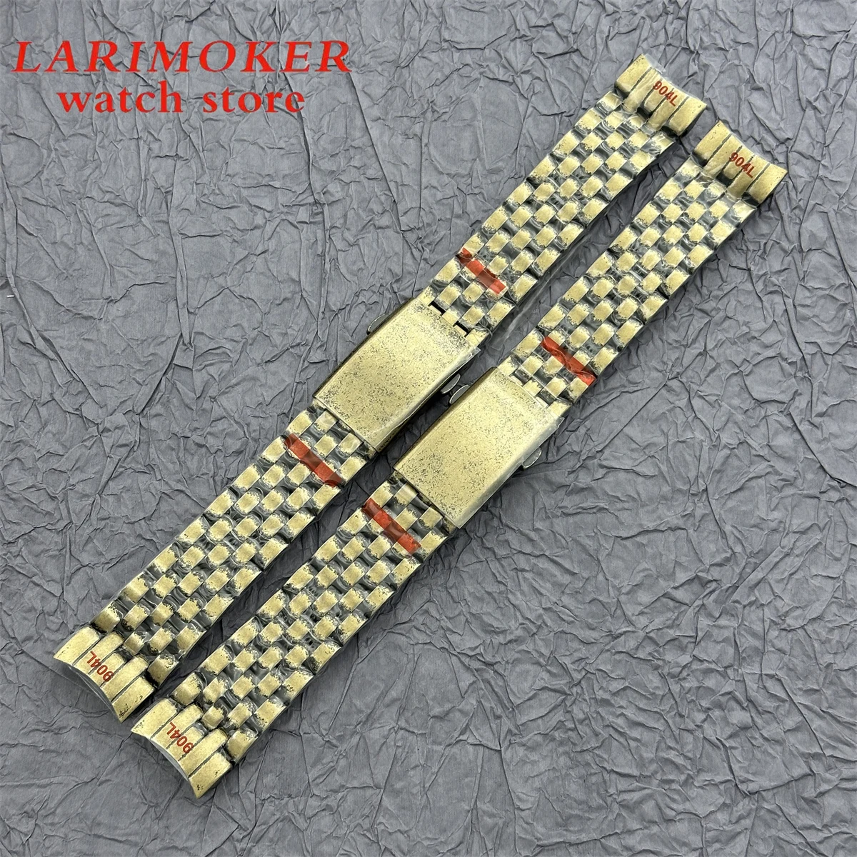 Bronze-strap-20mm-stainless-steel-copper-gold-coated-steel-strap-for ...