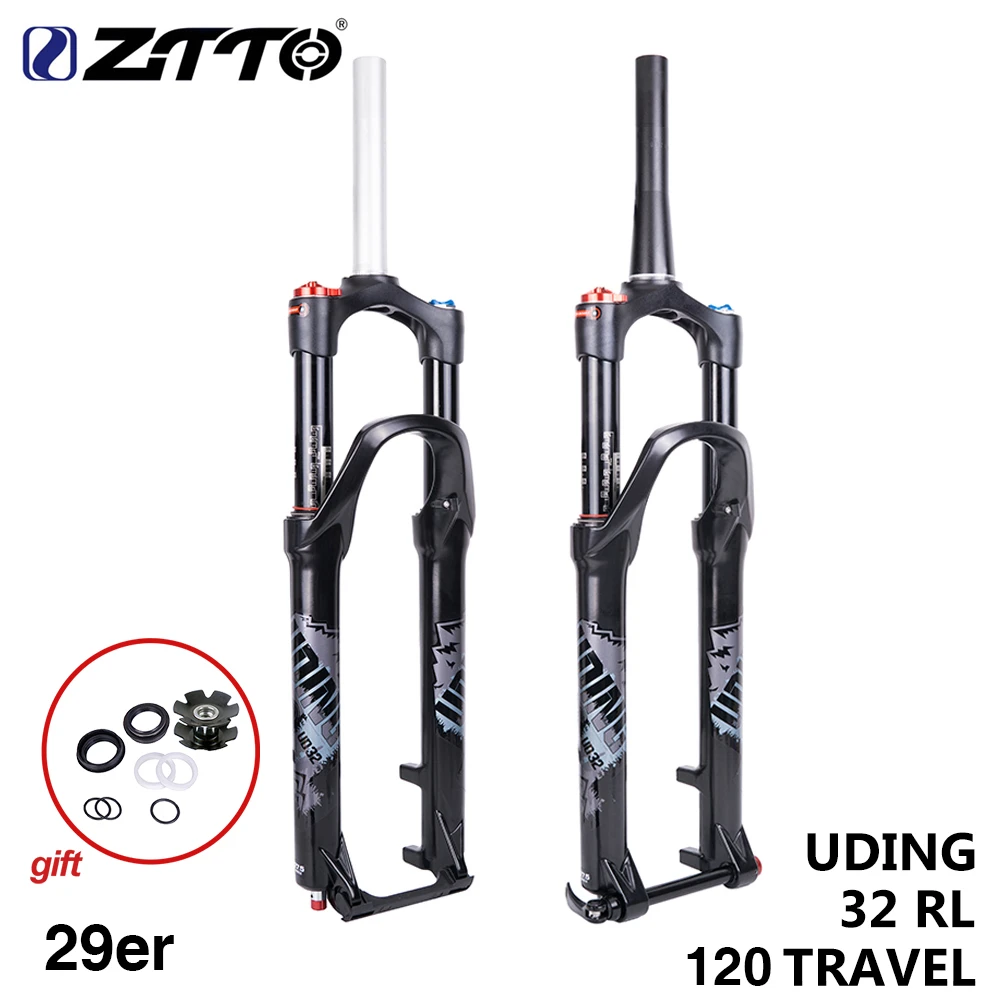 ZTTO MTB UDING 32 RL 120mm Air 29 29er Inch Fork Suspension Lock ...