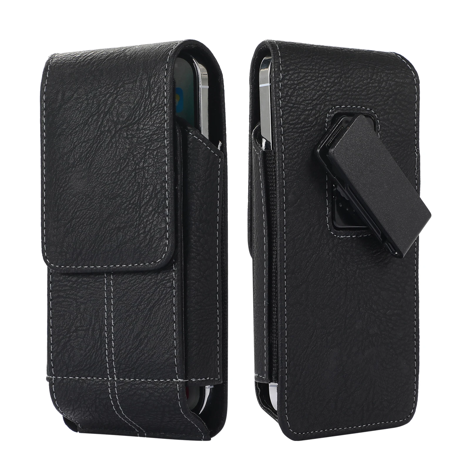 5.5"-7" Leather Phone Case Phone Pouch for iPhone Samsung Huawei Xiaomi ...