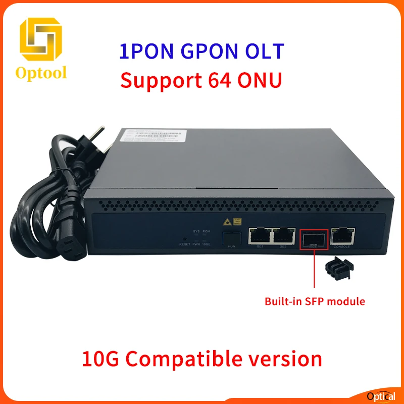 FTTH MiNi OLT GPON Telnet CLI WEB gerenciar função Single Port Fiber ...