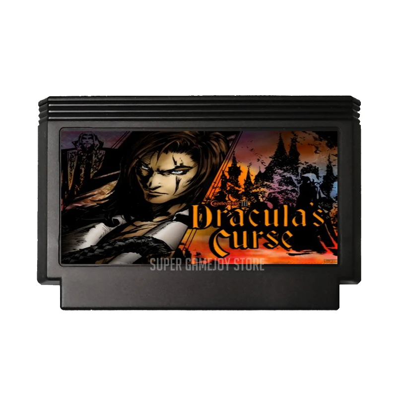 CastleVania-III-3-Ingl-s-Jogo-Cartucho-para-FC-Console-60-Pinos-8-Bit ...