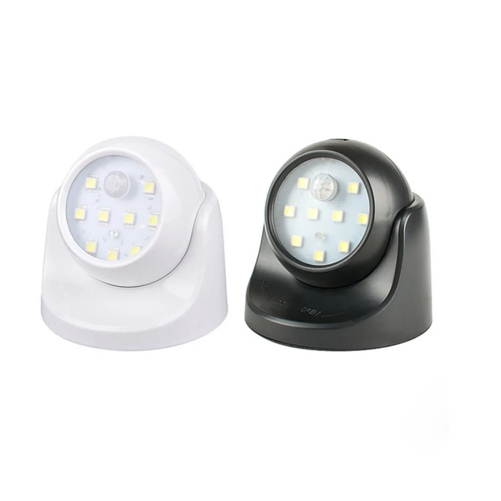 9-LED-Sensor-Night-Light-360-Degree-Rotating-Human-Body-Induction-Lamp ...
