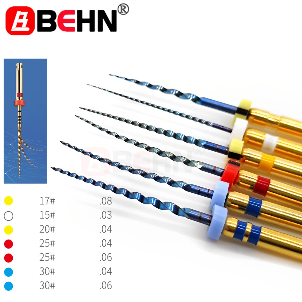 6pcs-Pack-Endo-files-Rotary-Dental-Niti-File-System-Root-Canal-Blue ...