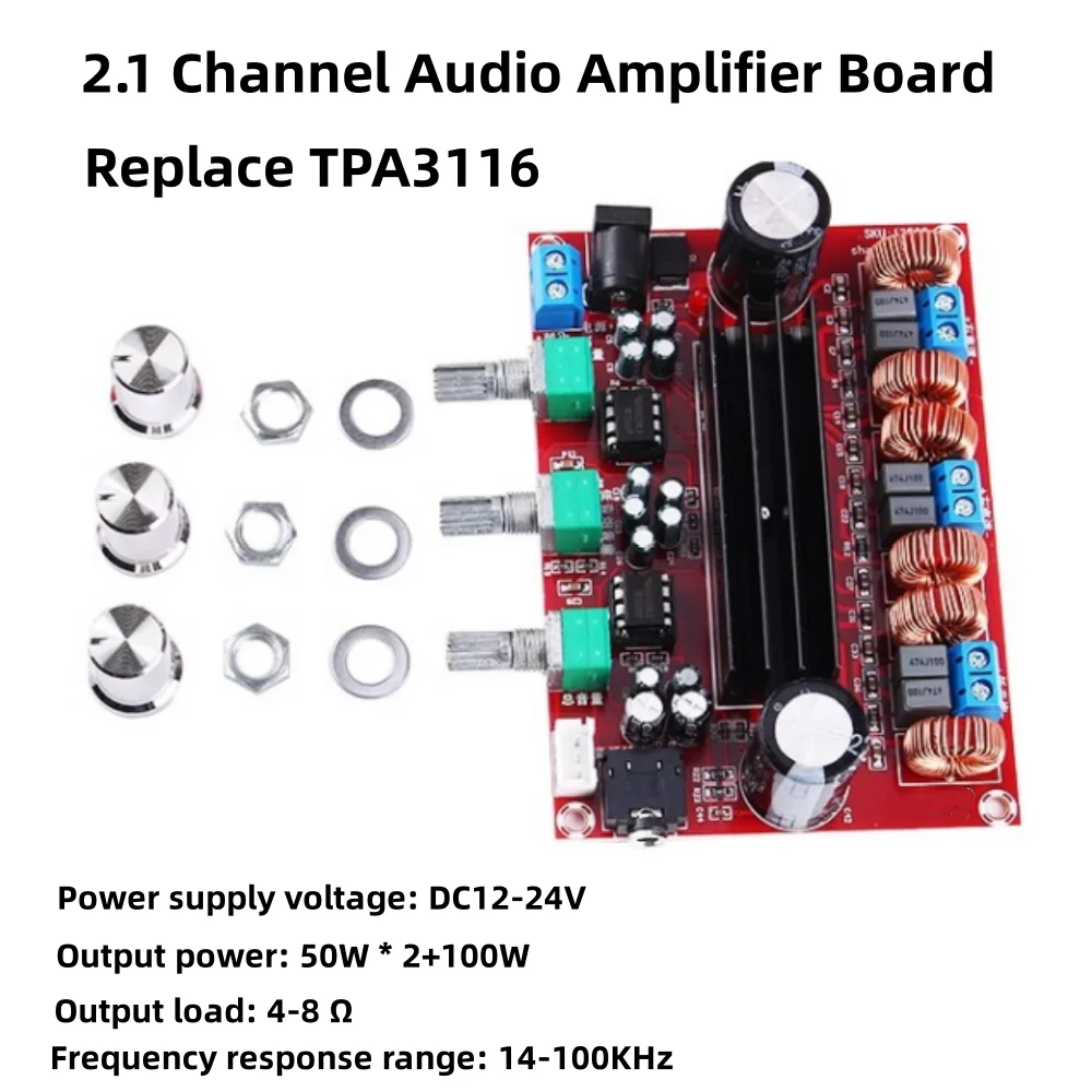 Replace-TPA3116-2-1-Channel-Digital-Amplifier-Board-50W-2-100W-High ...