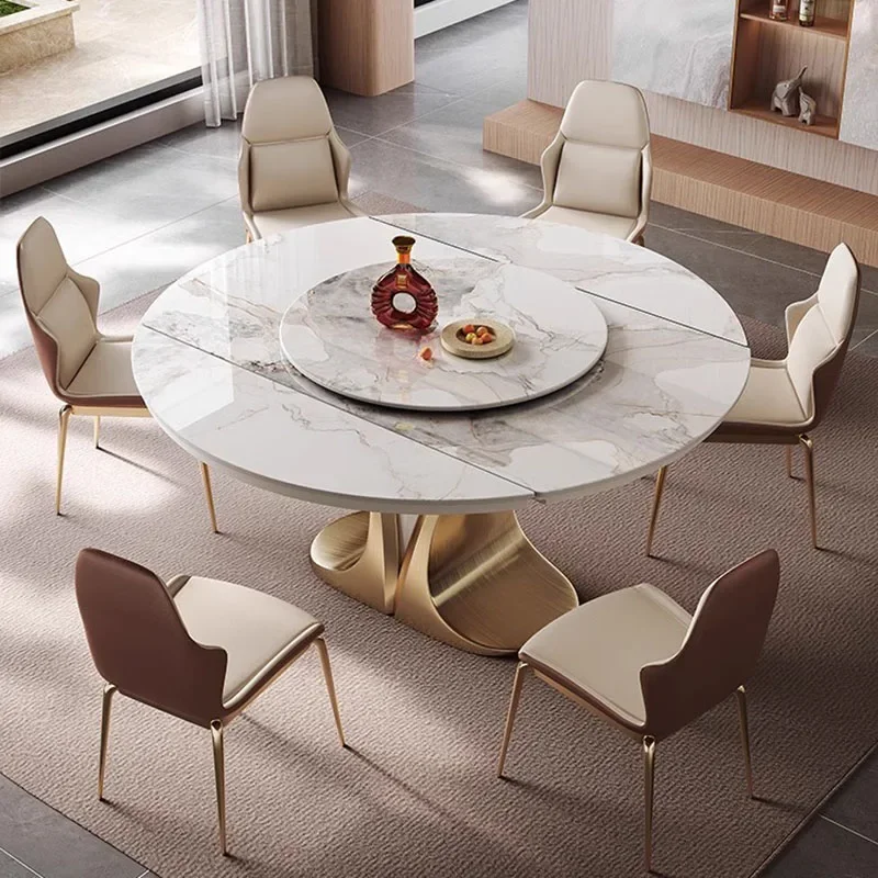 6-Chairs-Dining-Room-Restaurant-Folding-Dining-Table-Set-Coffee ...