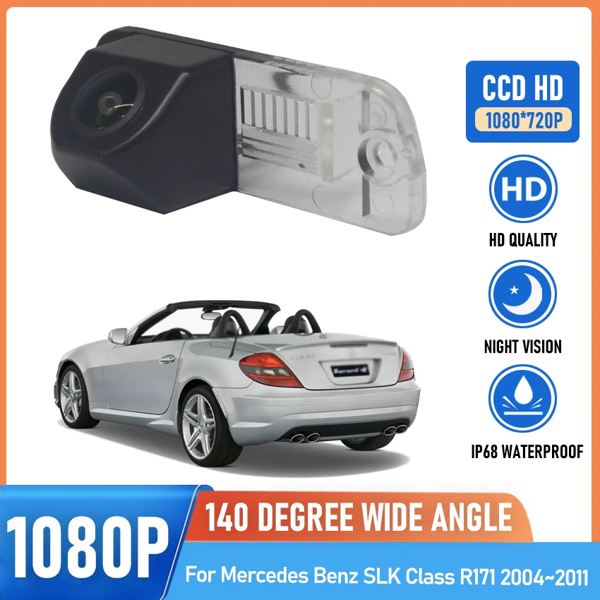Backup-Rear-View-camera-For-Mercedes-Benz-SLK-Class-R171-2004-2010-2011 ...