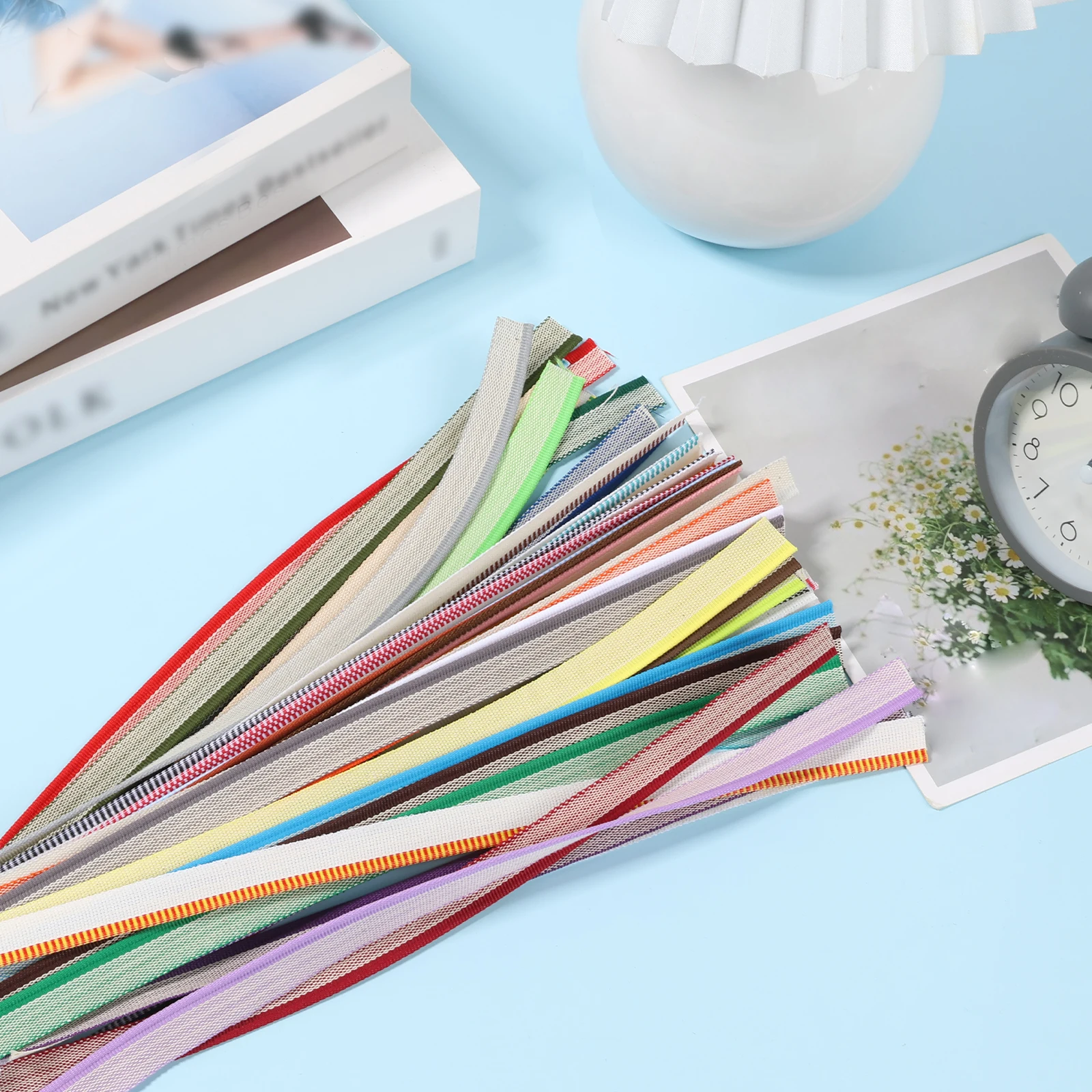 24 Color Book Headband Binding Kit 11.8 Inch Book Binding Headbands ...