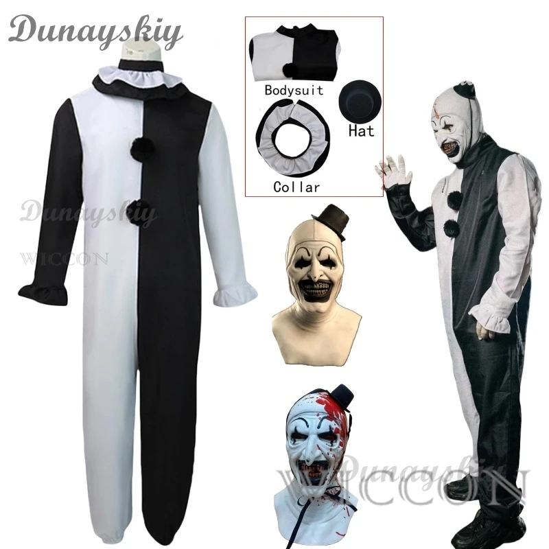 Costume-Effrayant-de-Cosplay-d-Halloween-en-Latex-Masques-d-Horreur ...