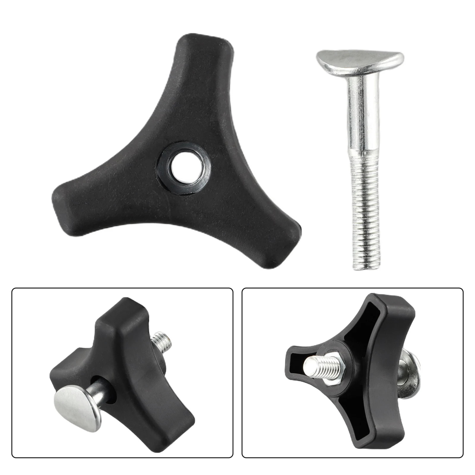 Screw-Bolt-Triangle-Handle-Knob-Triangle-Handle-Wheel-Knobs-Bolt ...