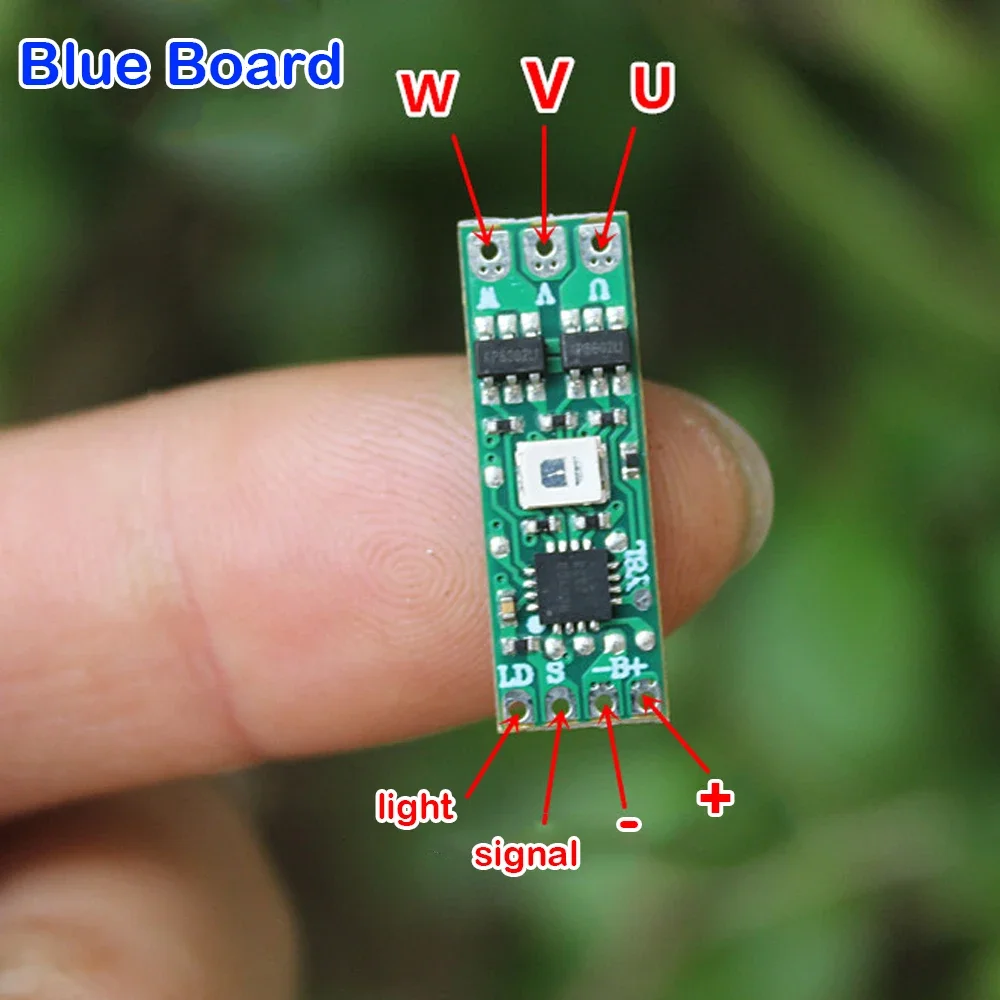 1S DC 3V-6V 3.7V 3.5A Mini BLDC Brushless Motor Driver Board Electric ...