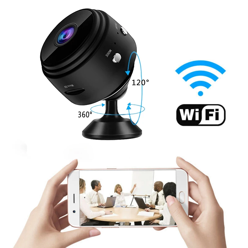 Mini HD A9 Mini Camera HD 1080p Camera CCTV Motion Detection SD Card ...