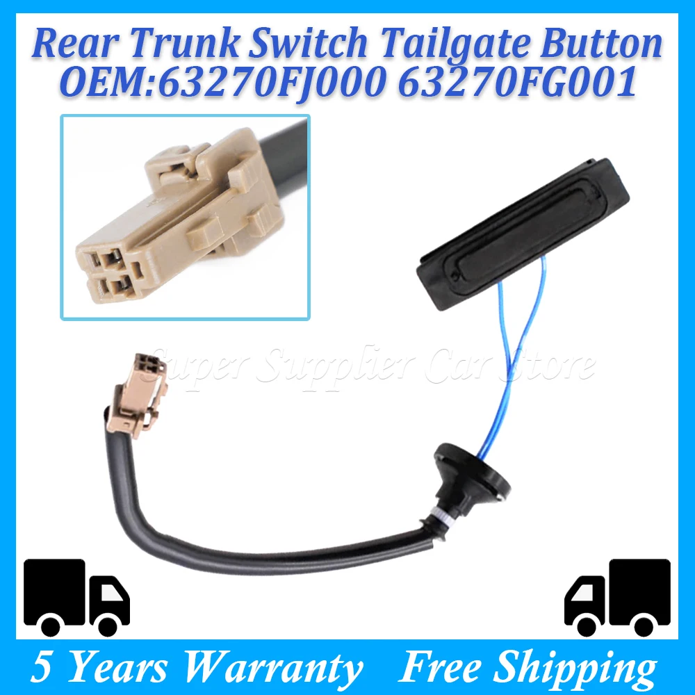 51248168035-Trunk-Switch-Trunk-Push-Button-Handle-FOR-BMW-E39-E60-E61 ...