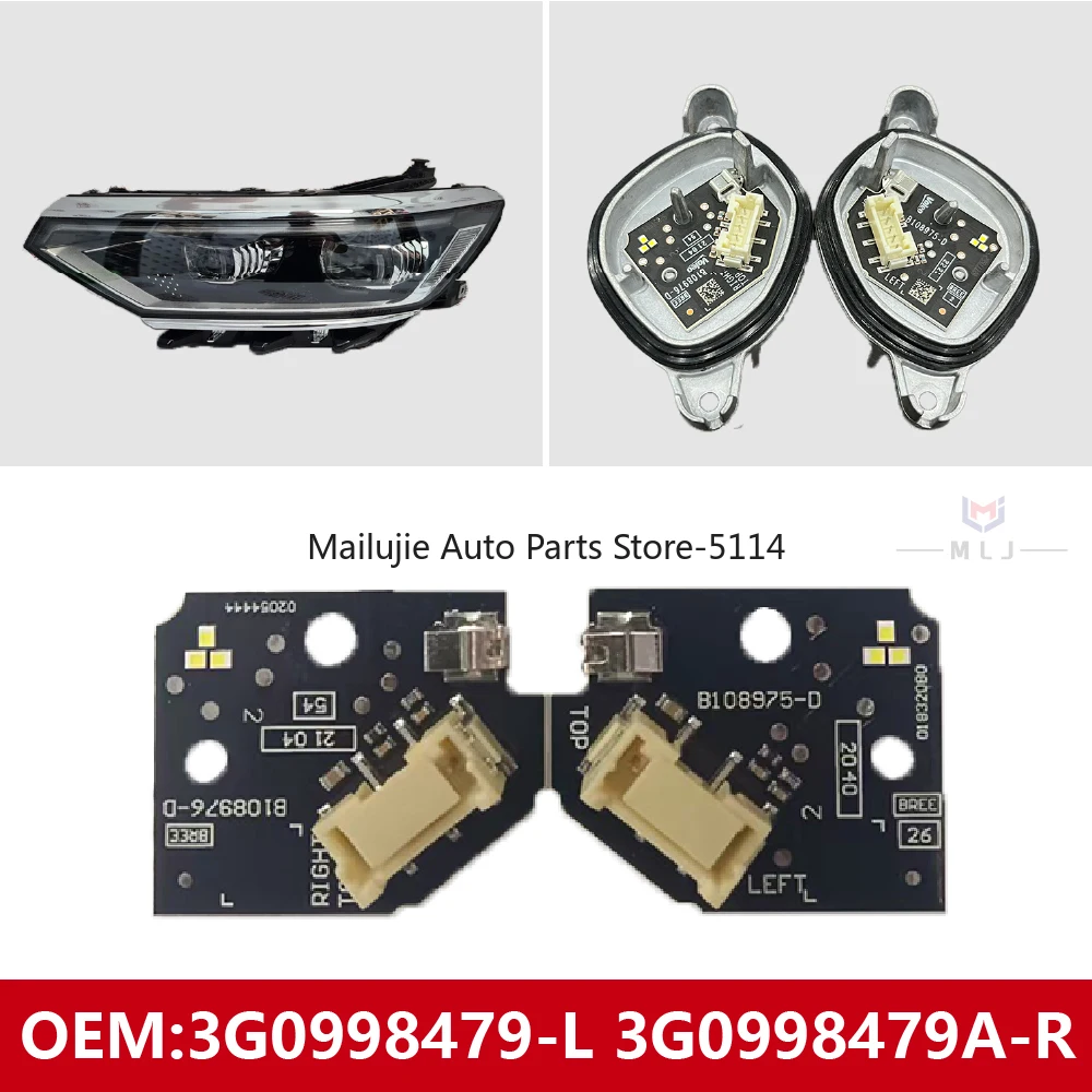 OEM 3G0998479 3G0998479A nuevo para Volkswagen Passat luz LED de ...