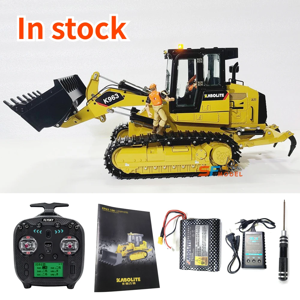 KABOLITE-K963-RC-Loader-1-16-RC-Hydraulic-Loader-Metal-Track-Loader ...