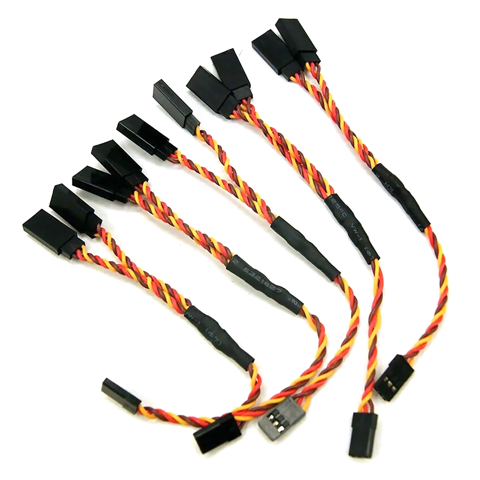 5Pcs-Set-3Pin-RC-Servo-Splitter-Cable-1-Male-to-2-Female-For-JR-For ...