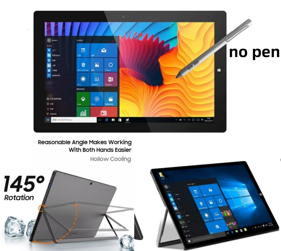 11.6 INCH 64 Bit 8GB DDR3-RAM 512GB eMMC Tablet PC PAD1162 Intel ...