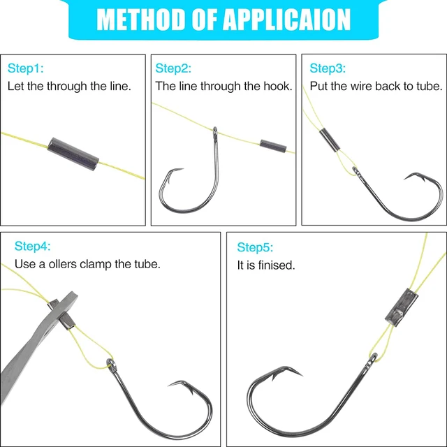 Wire Trace Fishing Line Crimp Size Chart Chart Size Sleeve Diameter Ter ...
