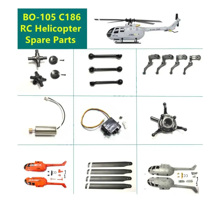 Electric Rc Helicopter Parts