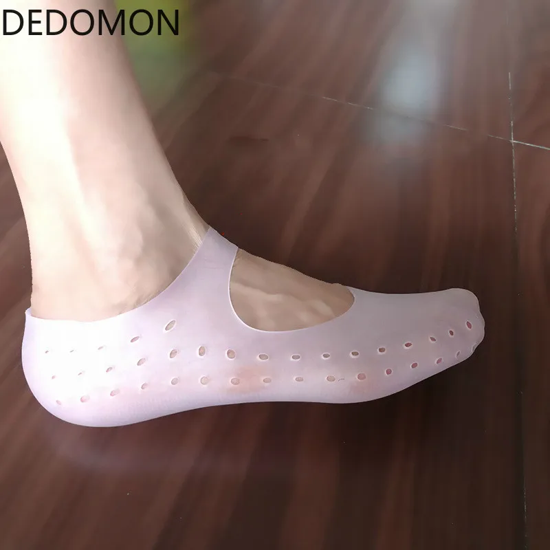 1 Pair Gel Sock Silicone Foot Care Tool Feet Protector Pain Relief ...