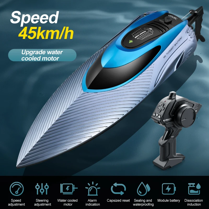 45km-h-Remote-Control-Boats-2-4-G-Electric-High-Speed-Racing-Speedboat ...